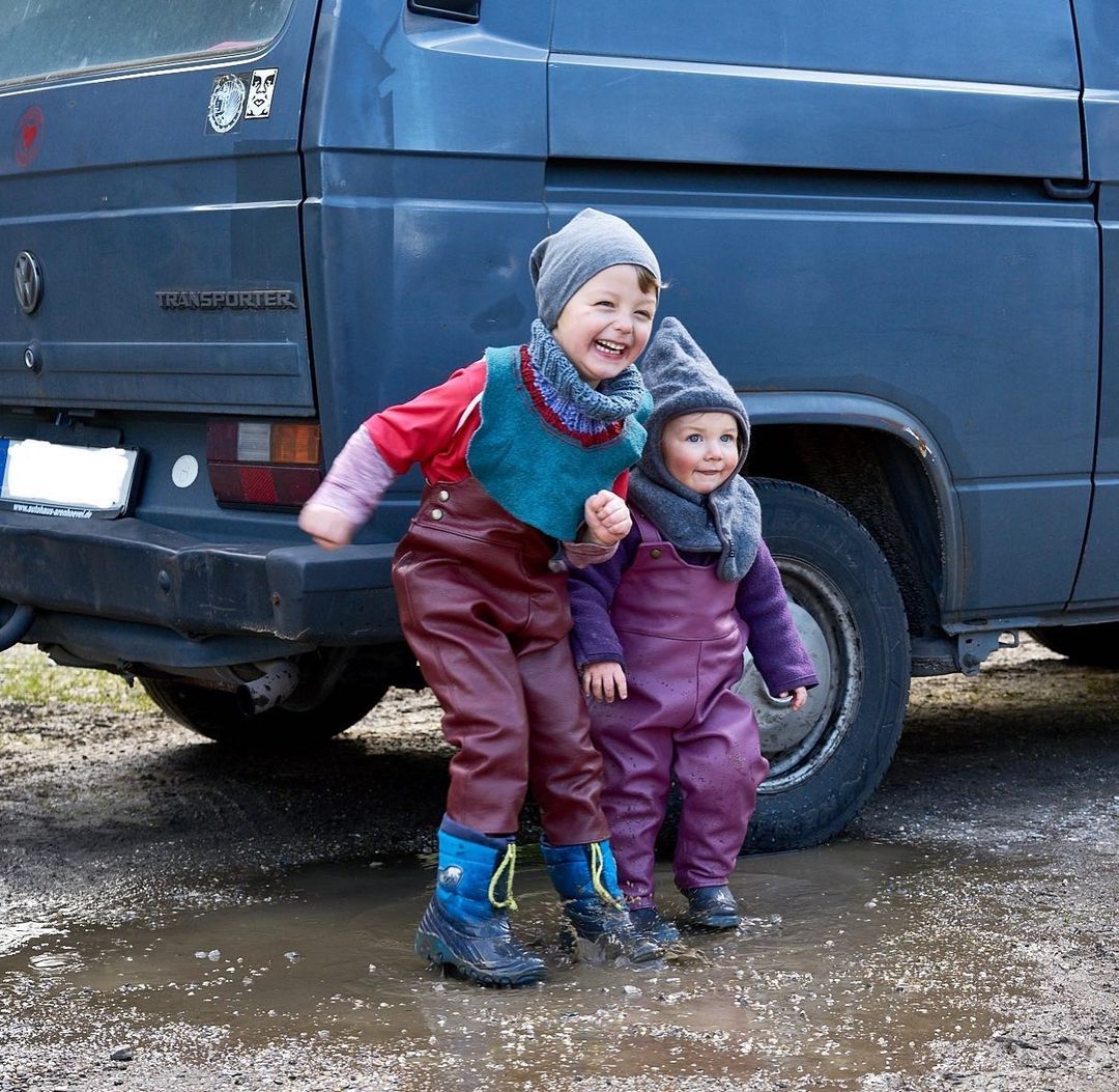 Matschhose aus Leder – Samsons